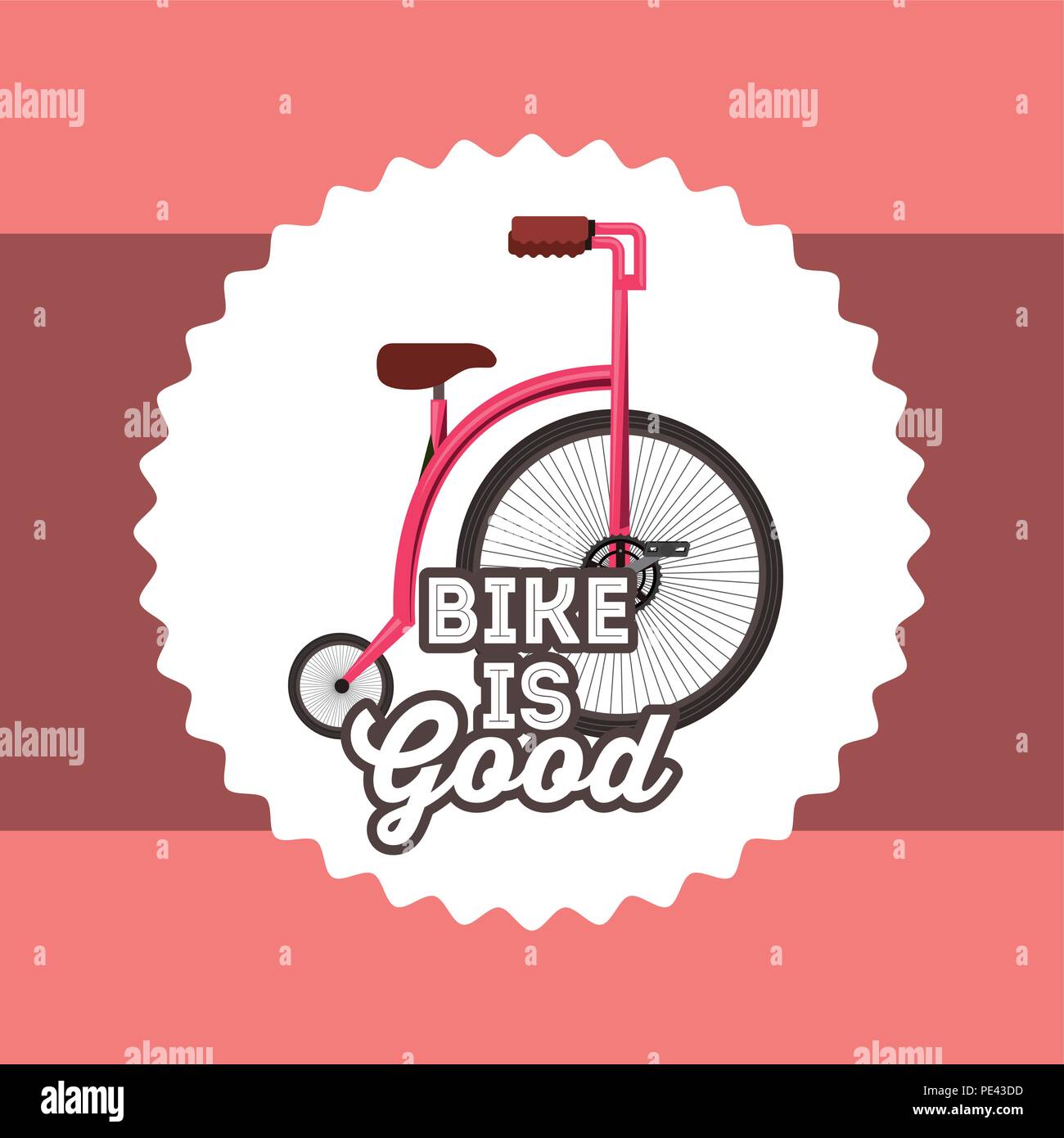 bike ride is good design card style Stock Vector Image & Art - Alamy