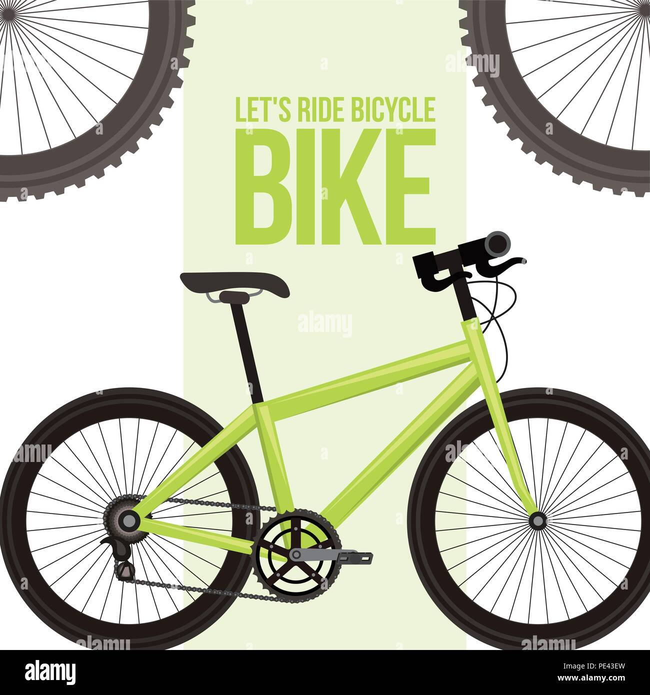 bike ride is good design card style Stock Vector Image & Art - Alamy
