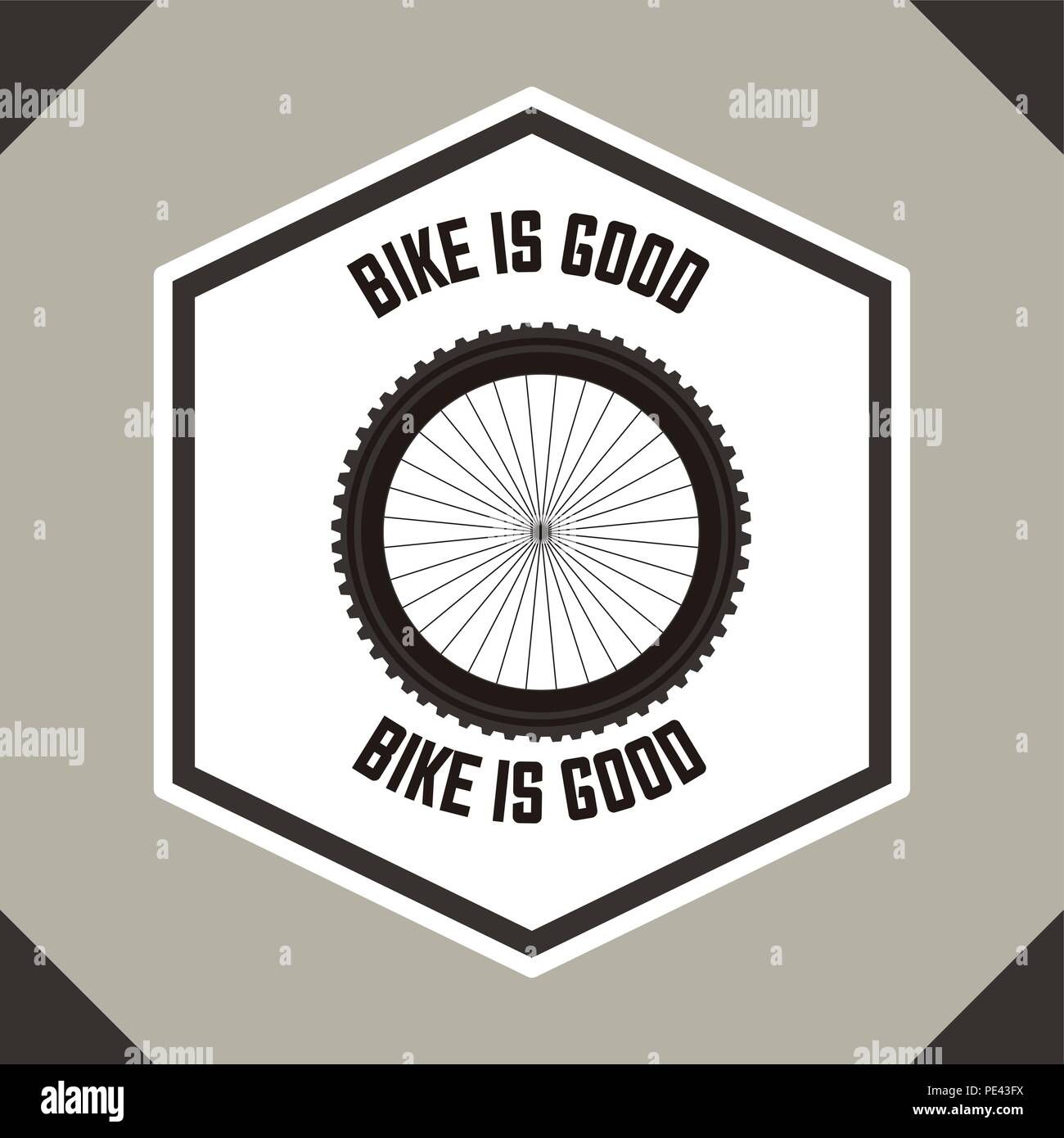 bike ride is good design card style Stock Vector Image & Art - Alamy