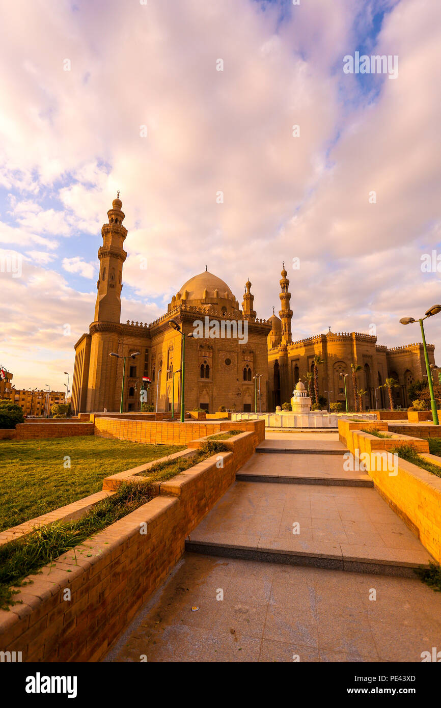 Mosque EL-Rifai, Cairo, Egypt Stock Photo - Alamy
