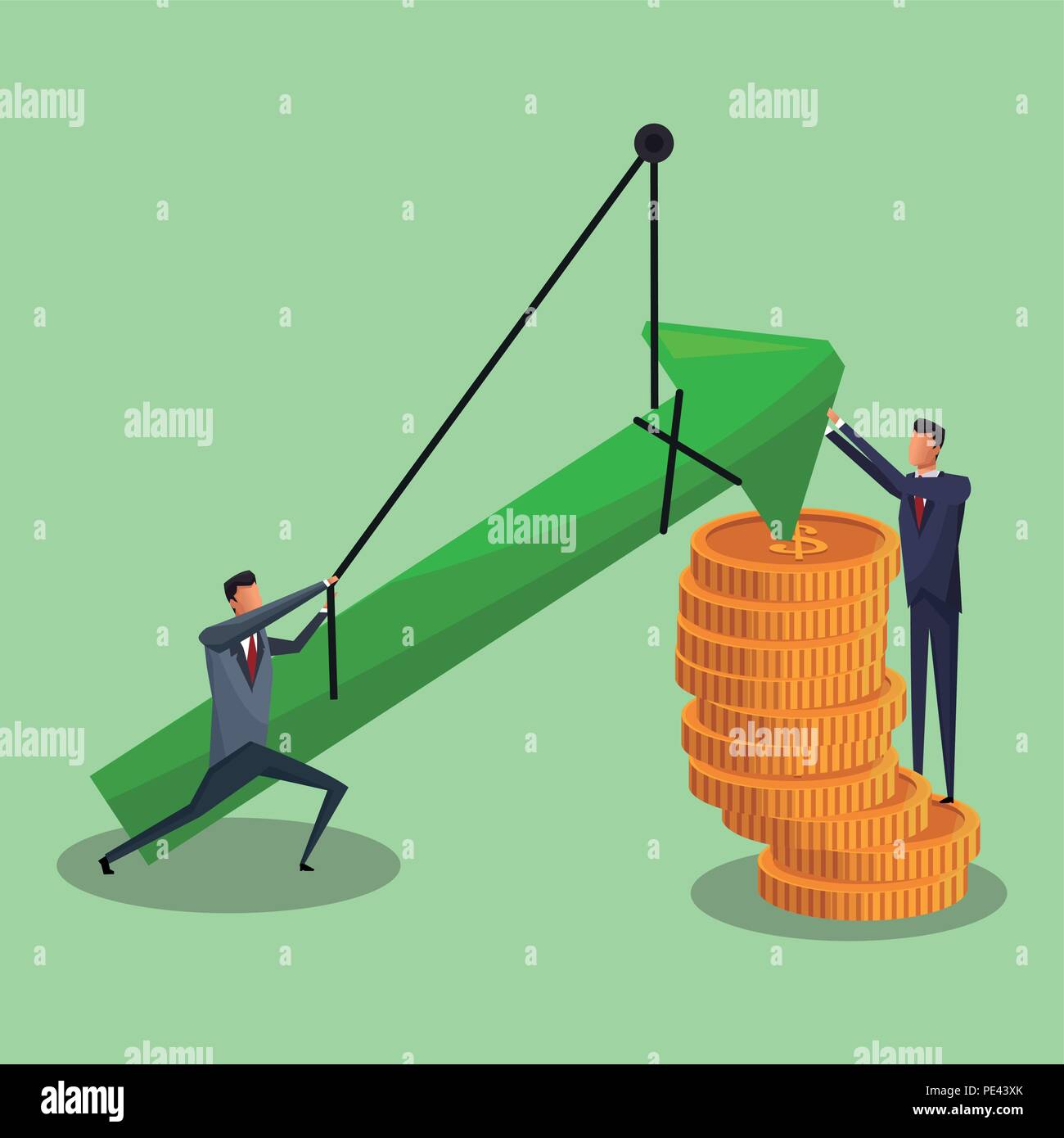 Stacked up Stock Vector Images - Alamy