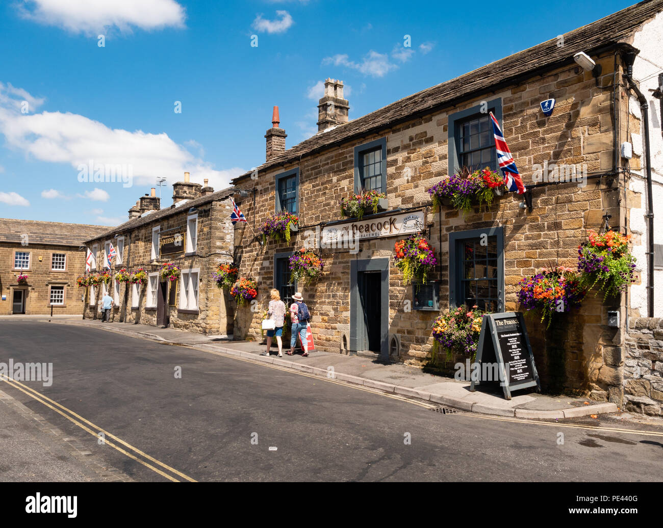 The peacock inn bakewell peak district hi-res stock photography and ...