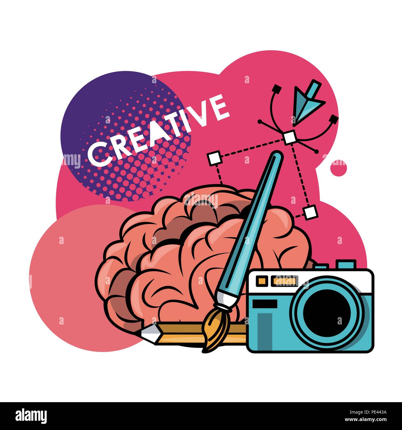 Creative graphic design Stock Vector Image & Art - Alamy