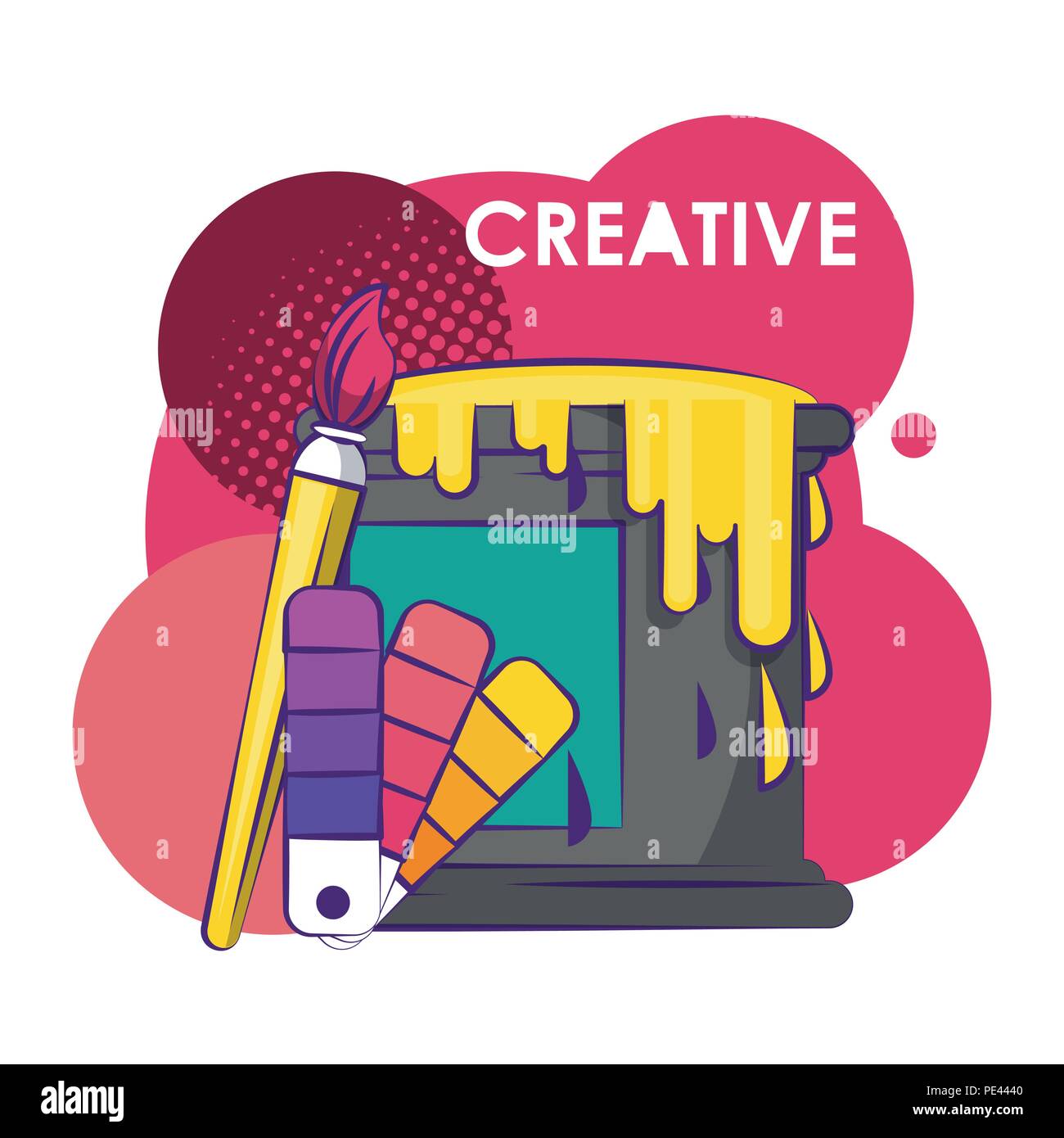 Creative graphic design Stock Vector Image & Art - Alamy