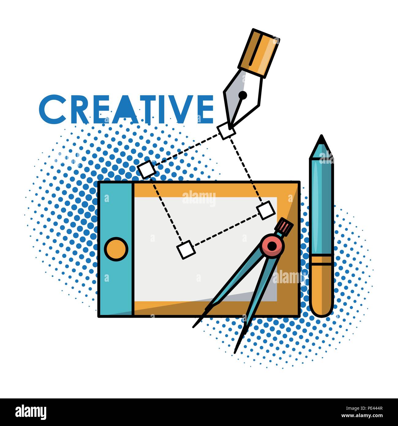 Creative graphic design Stock Vector Image & Art - Alamy