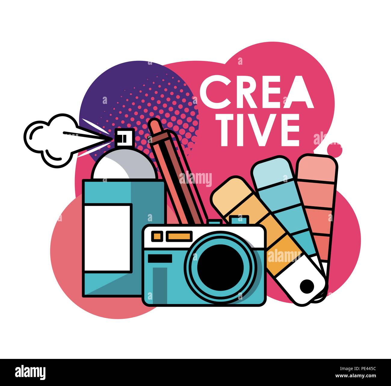 Creative graphic design Stock Vector Image & Art - Alamy