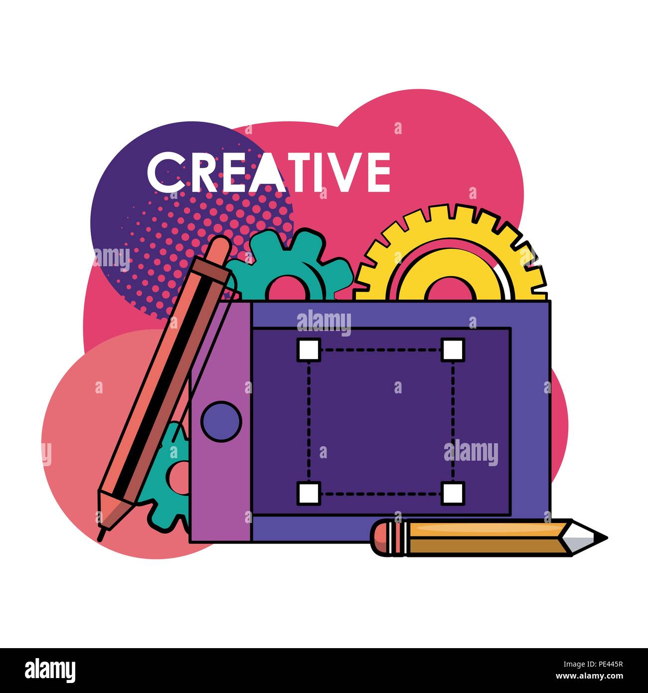 Creative graphic design Stock Vector Image & Art - Alamy