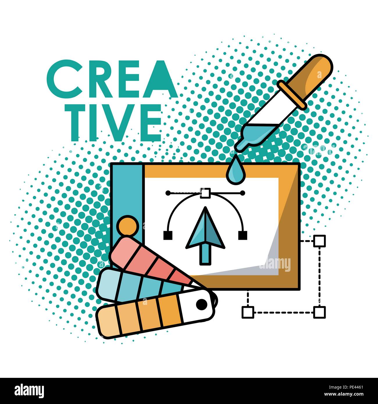 Creative graphic design Stock Vector Image & Art - Alamy