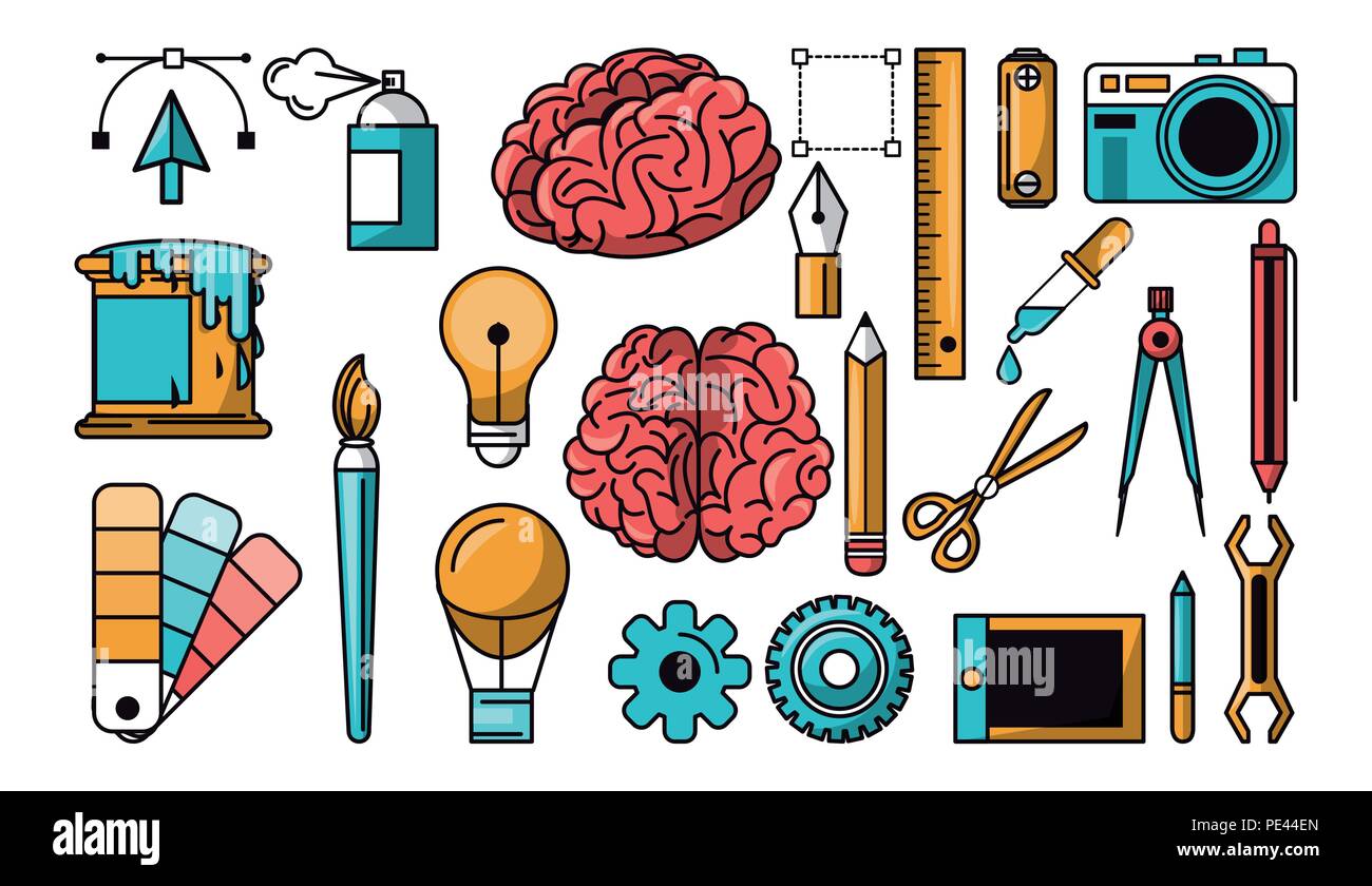 Set of creative design Stock Vector Image & Art - Alamy