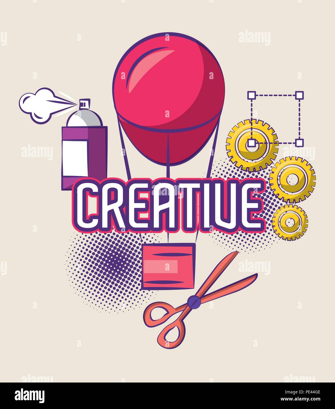 Creative ideas and colors Stock Vector Image & Art - Alamy
