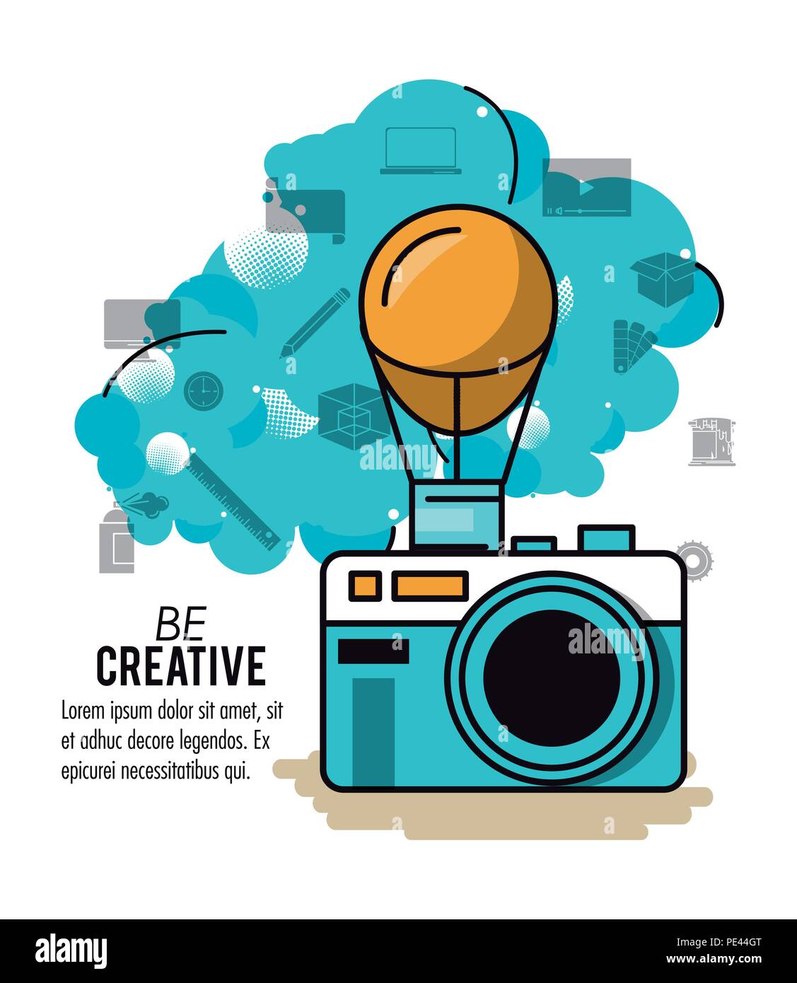 Camera info Stock Vector Images - Alamy