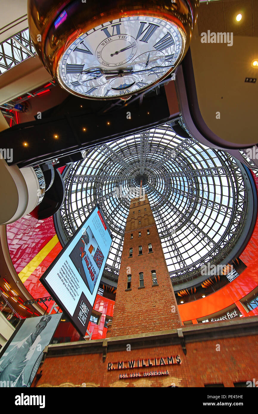 Melbourne central shopping hi-res stock photography and images - Alamy
