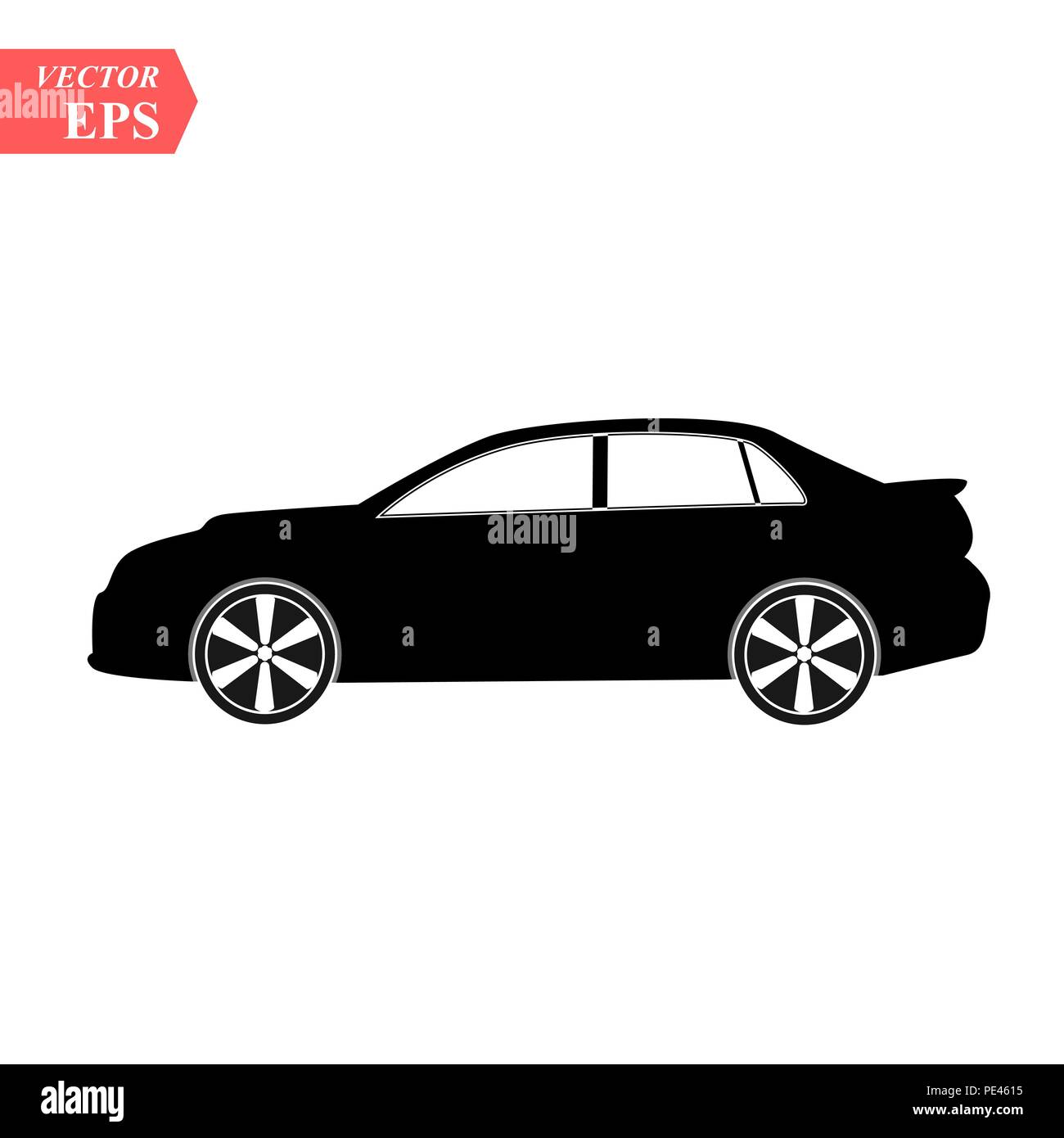 Super car design concept. Unique modern realistic art. Generic luxury ...