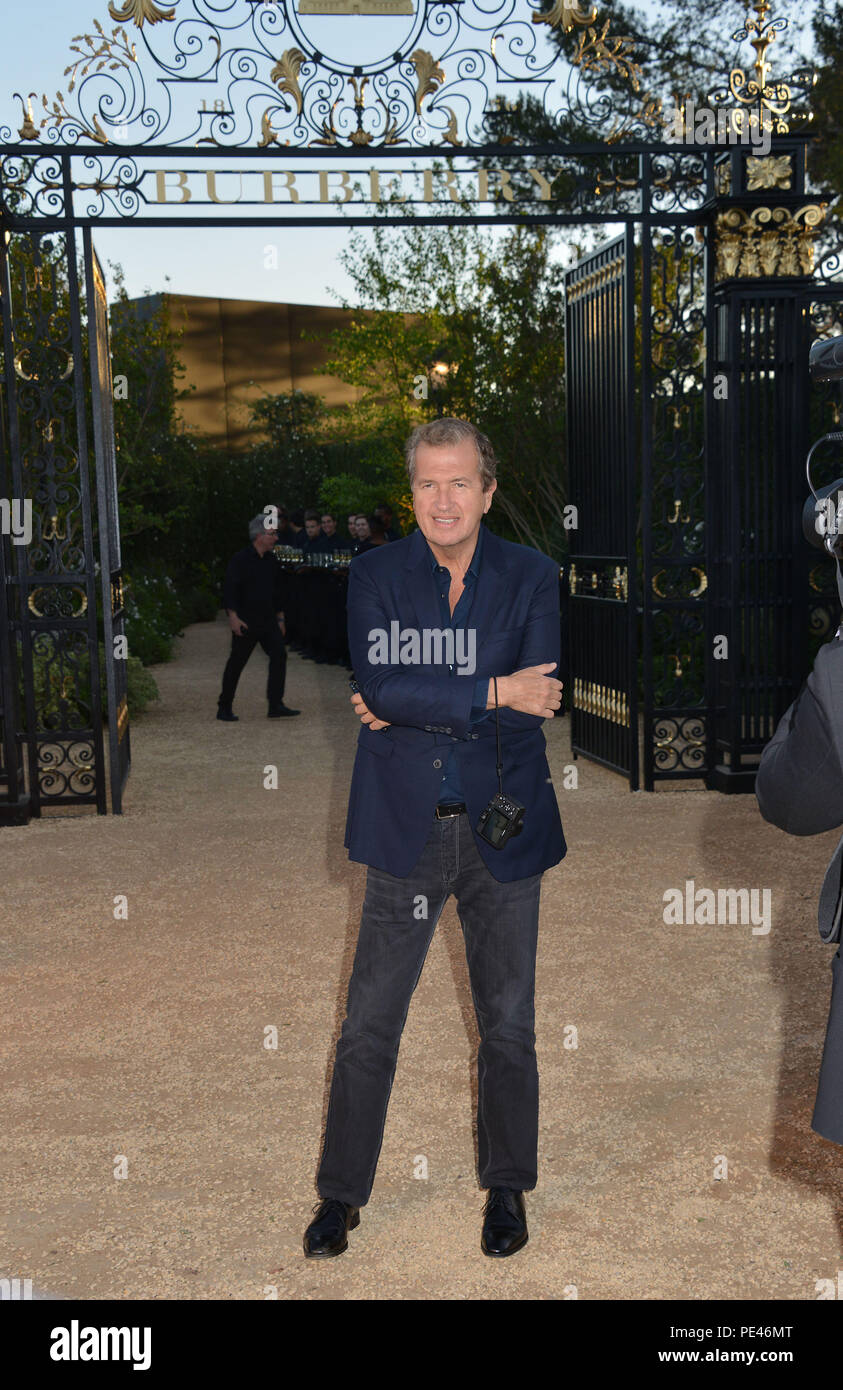 Mario testino 211 event in hollywood life california hi-res stock ...