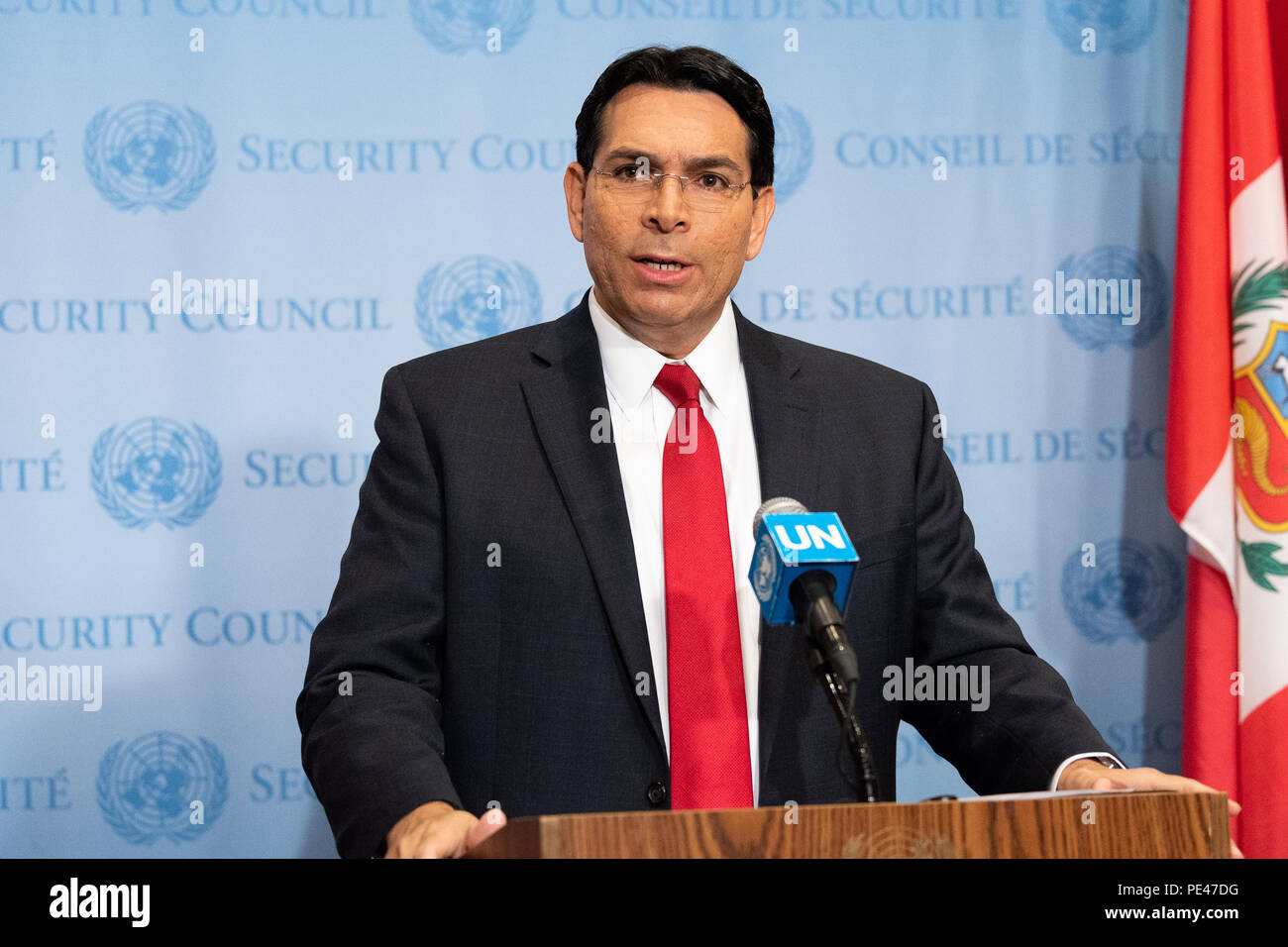 Ambassador danny danon hi-res stock photography and images - Alamy