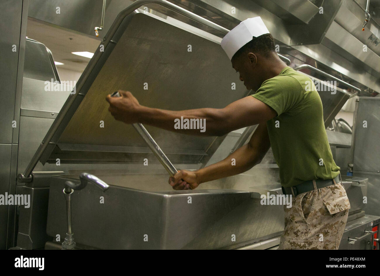 Lance Cpl. J’darius Chambers, food service specialist, Headquarters ...