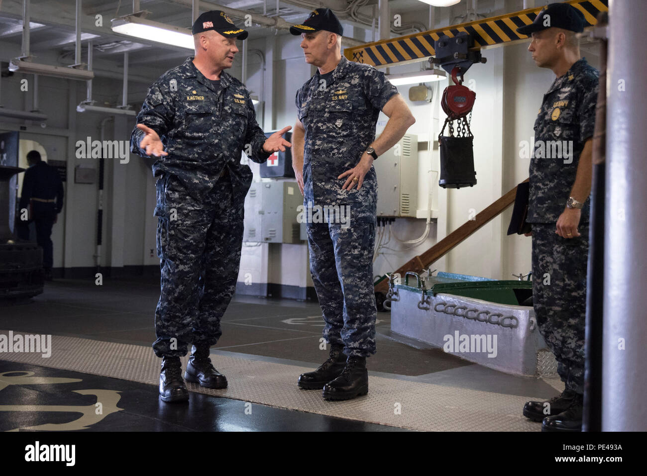 Naval surface force atlantic capt kurt kastner hi-res stock photography ...