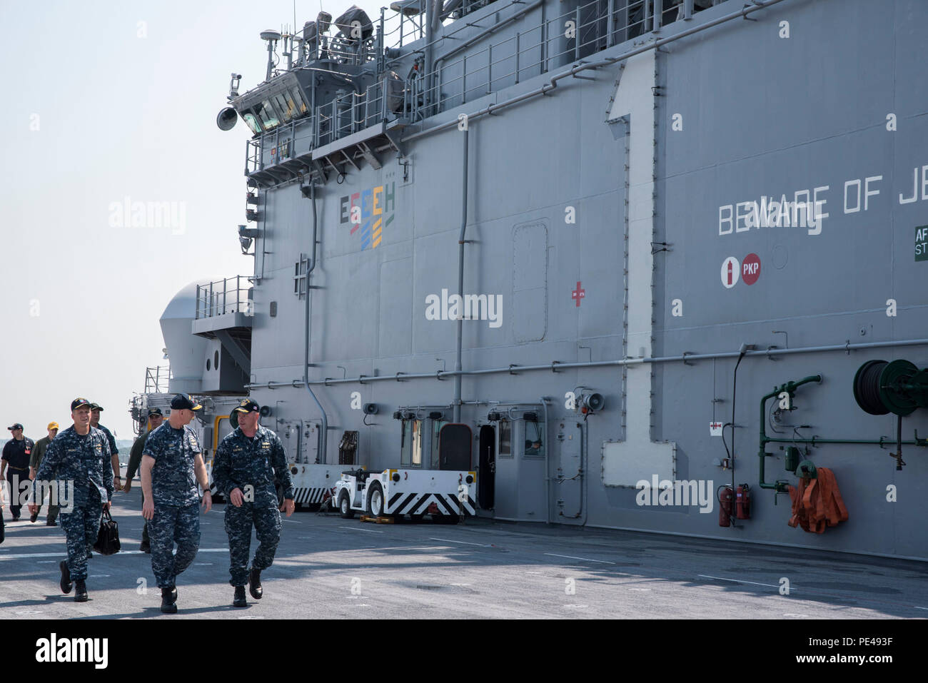 Naval surface force atlantic capt kurt kastner hi-res stock photography ...