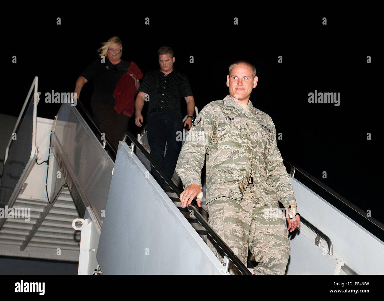 Airman 1st Class Spencer Stone, the Airman who helped foil a terrorist ...