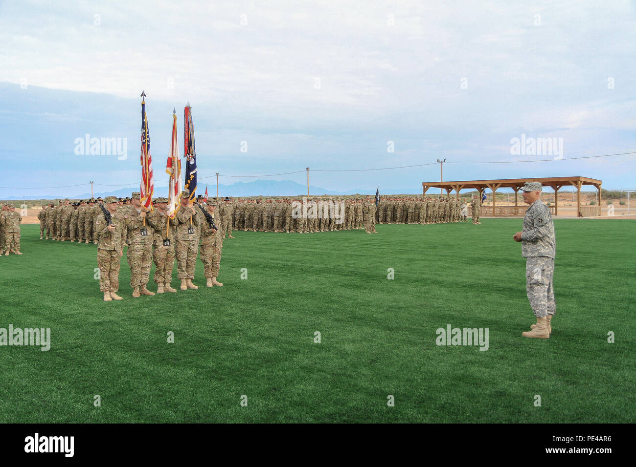 Col. Rafael Ribas, commander, 53rd Infantry Brigade Combat Team ...