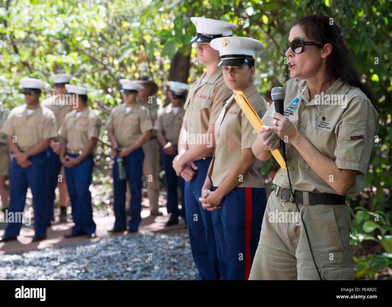 Shael Martin with the Parks and Wildlife Commission of the Northern ...