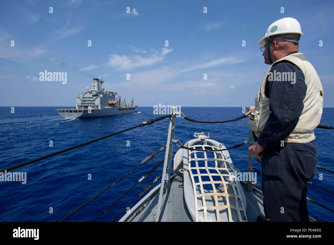 150905-N-NK123-035 ATLANTIC OCEAN (Sept. 5, 2015) Chief Electronic's ...