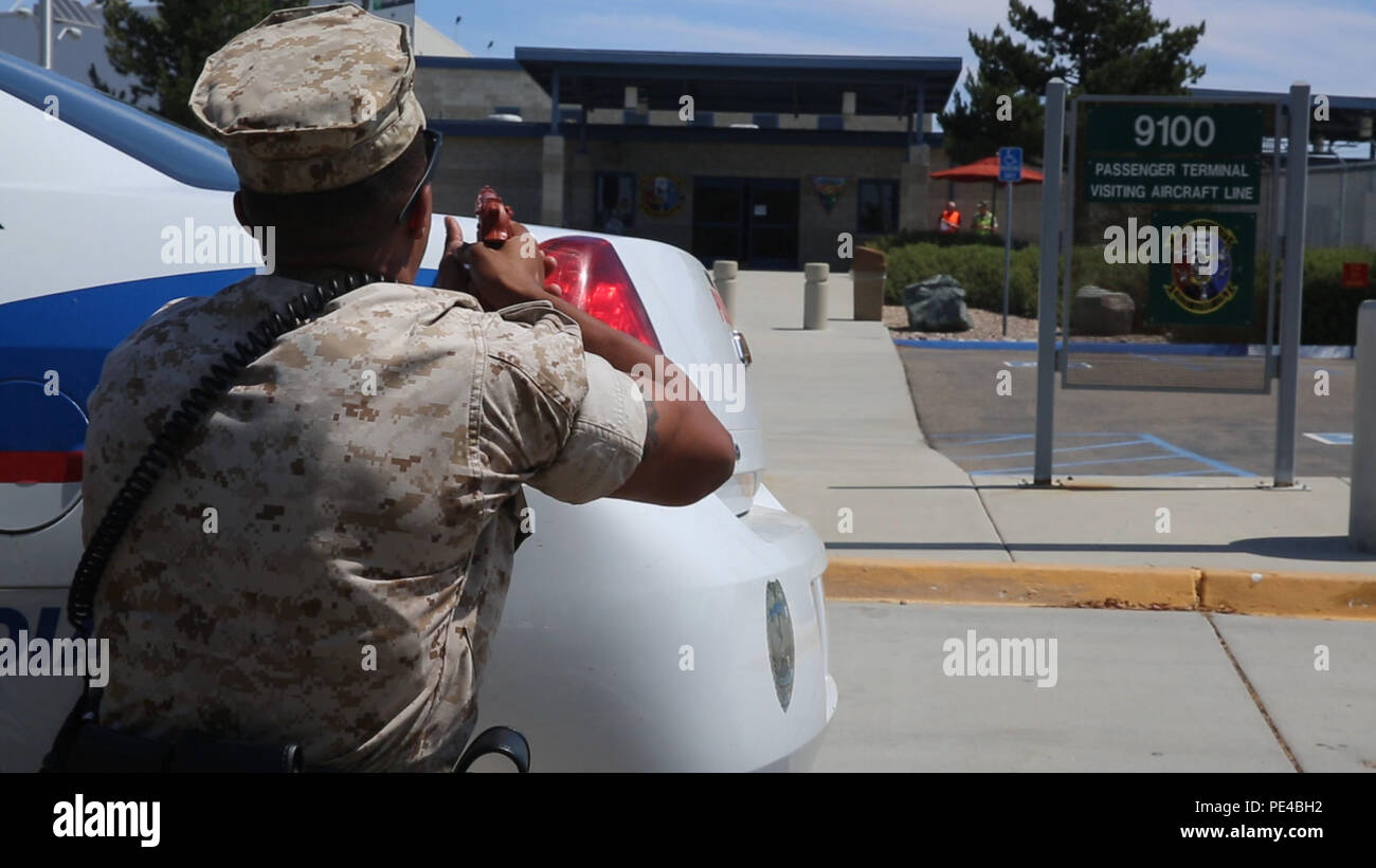 Marine corps civilian police officer hi-res stock photography and ...