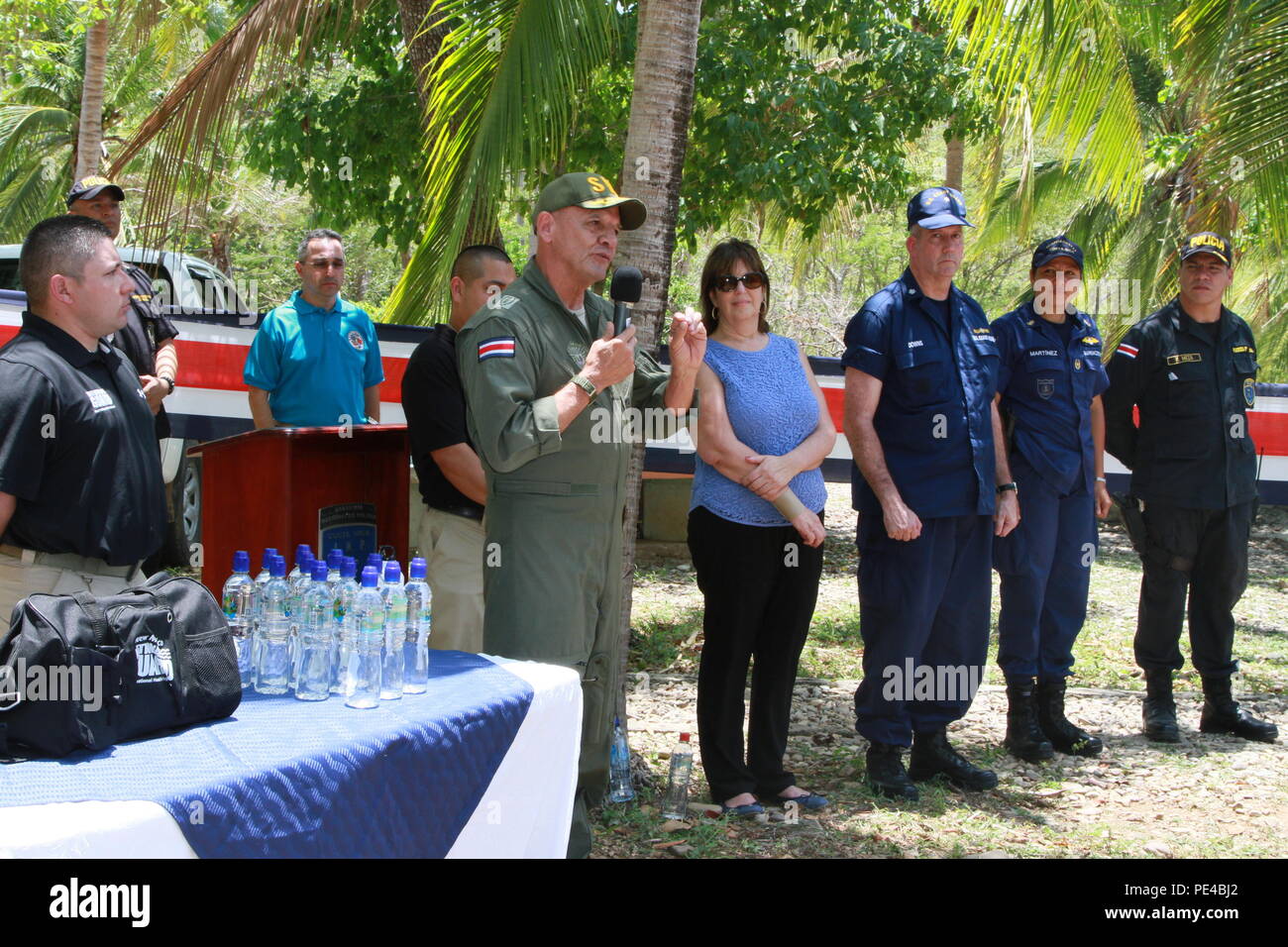 Col. Oldemar Madrigal, Costa Rica Air Surveillance Director addresses ...