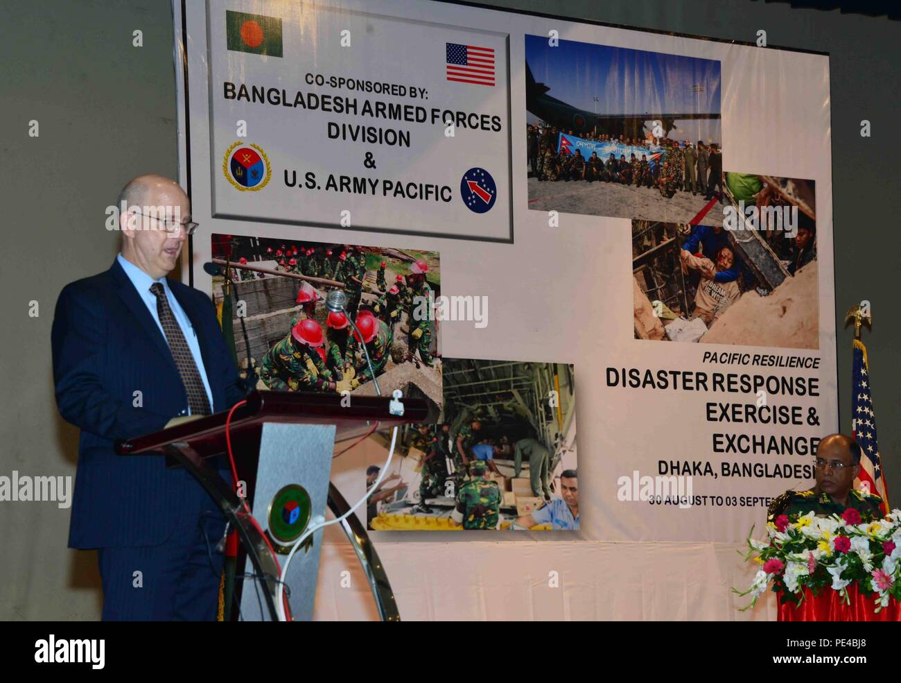 David Meale, chargé d'affaires of the U.S. Embassy to Bangladesh ...