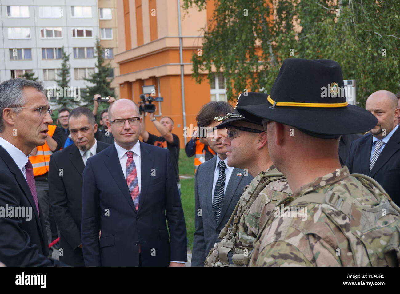 U.S. Army Lt. Col. Jonathan L. Due, commander of 4th Squadron, 2nd ...