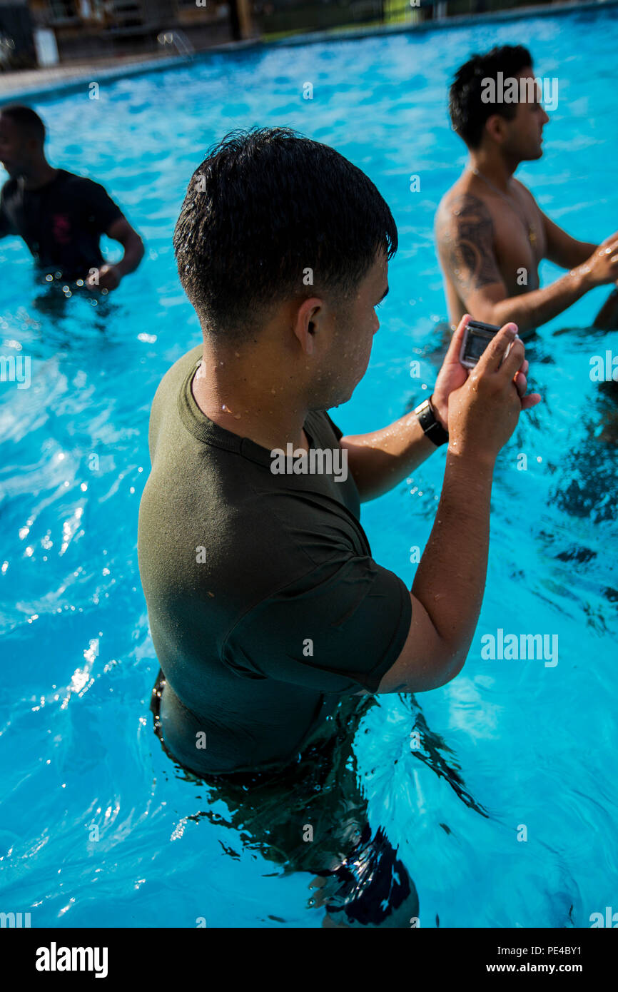 U.S. Marine Corps Lance Cpl. Abraham Lopez, a combat photographer with ...