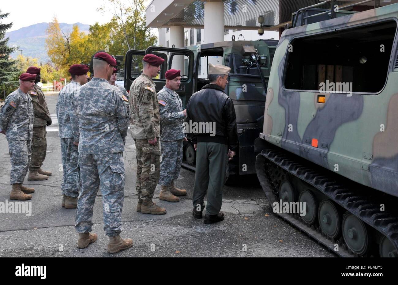 Maj. Gen. Bryan Owens, commander of U.S. Army Alaska, discusses the ...
