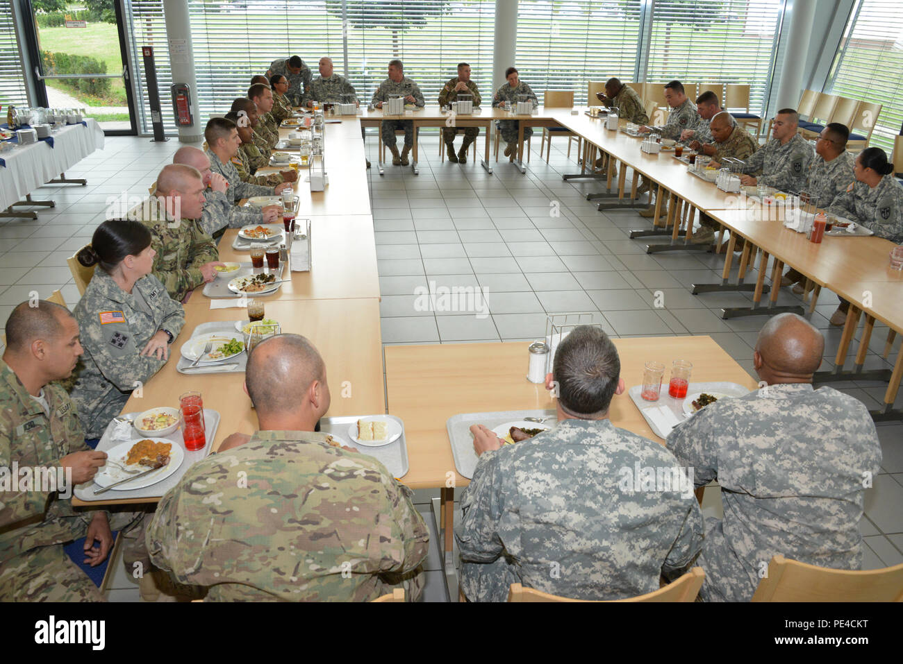 Sgt. Maj. of the Army Daniel A. Dailey talks to Senior Noncommissioned ...