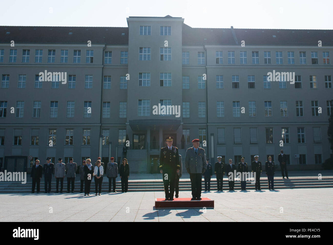 Gen. Martin E. Dempsey, chairman of the Joint Chiefs of Staff, and Gen ...