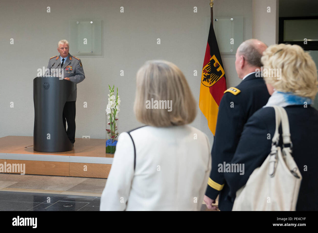 German Gen. Volker Wieker, German Chief of Defense, speaks before ...