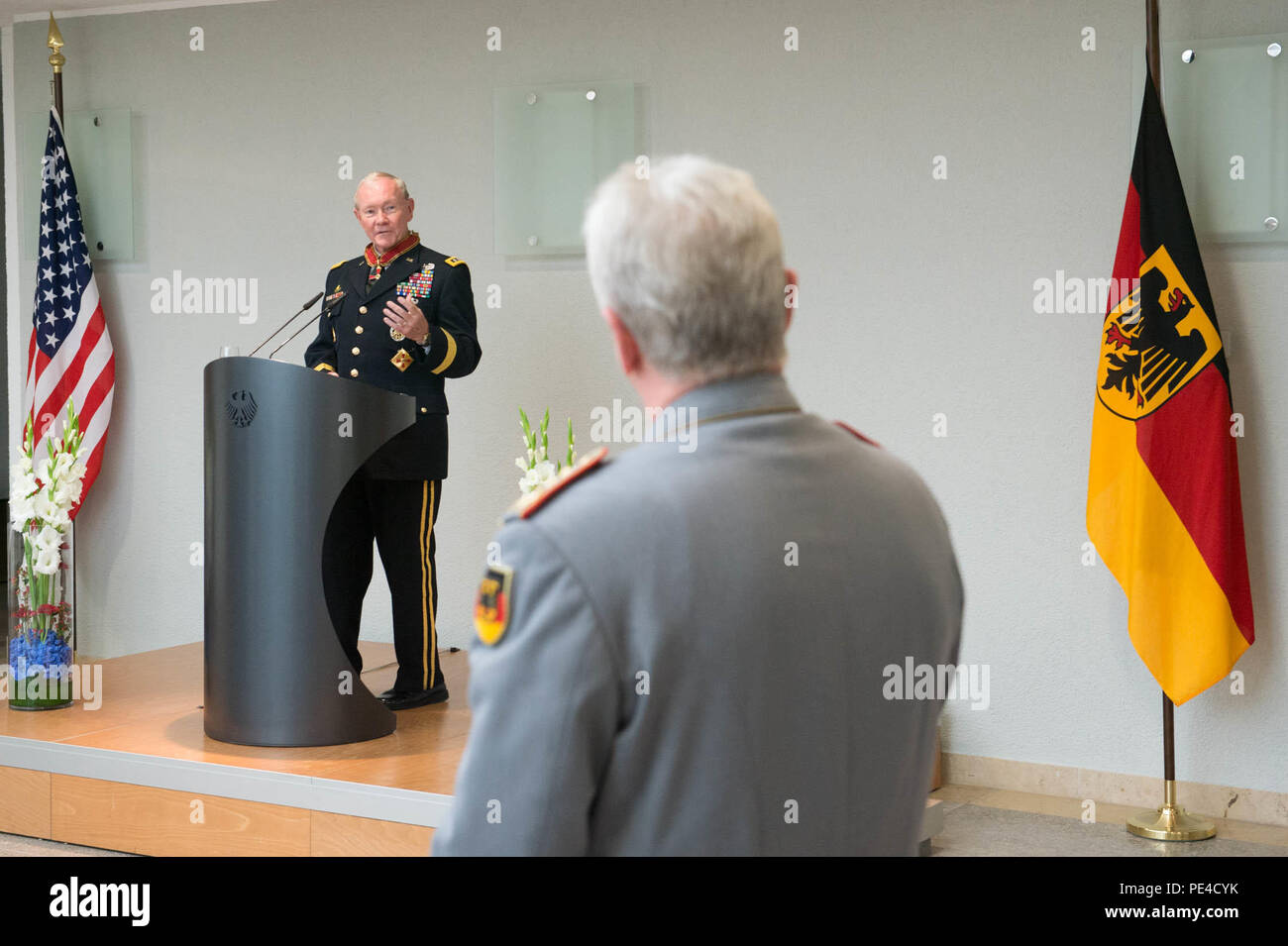 U.S. Chairman of the Joint Chiefs of Staff, Gen. Martin E. Dempsey ...
