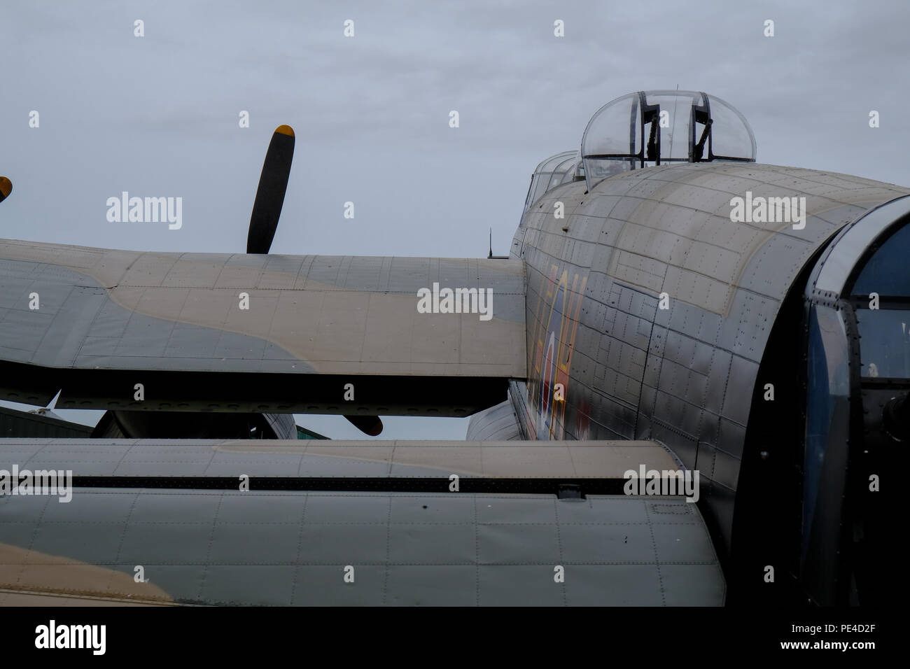 'Just Jane' Avro Lancaster - World War 2 British heavy bomber and one ...