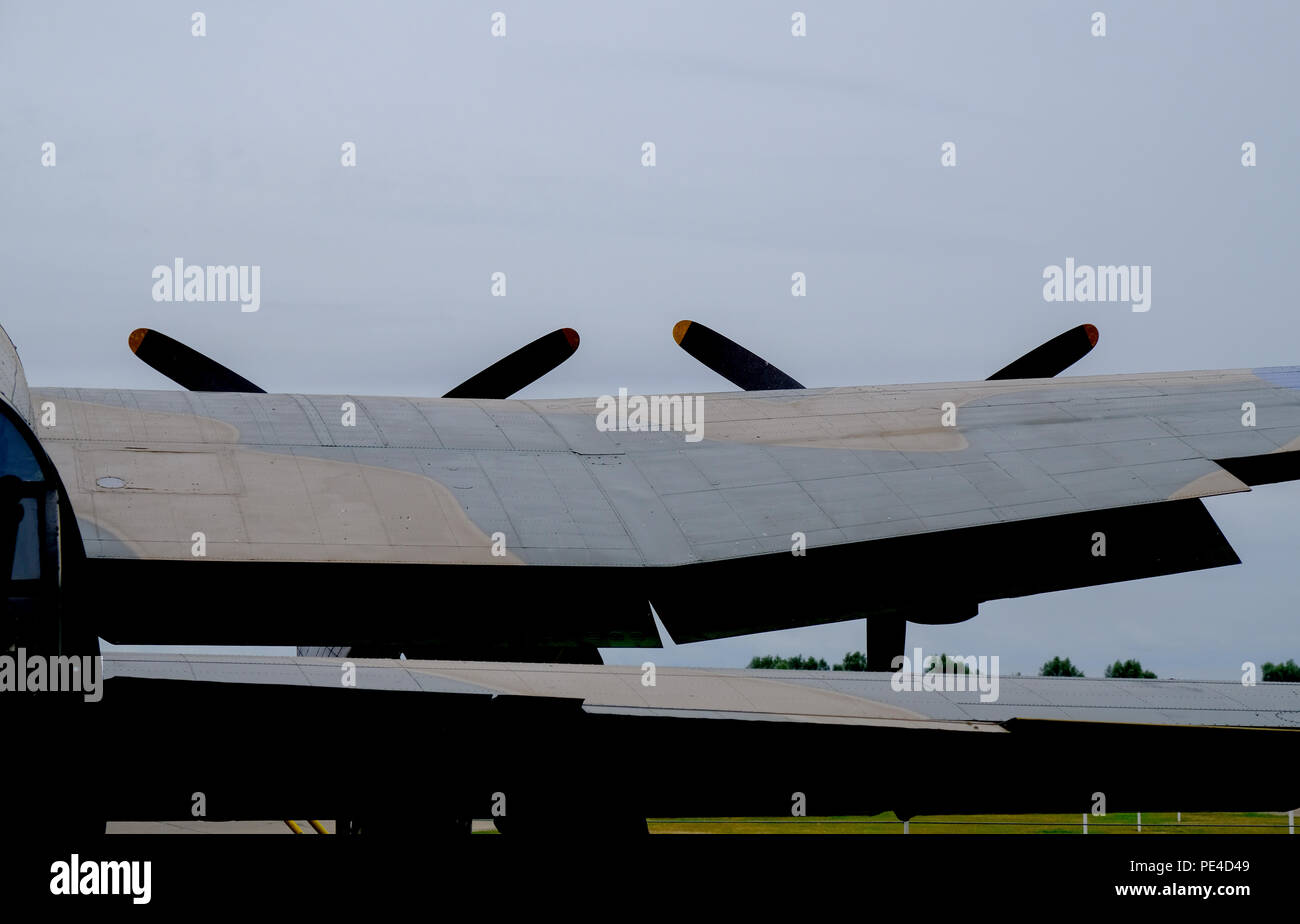 'Just Jane' Avro Lancaster - World War 2 British heavy bomber and one ...