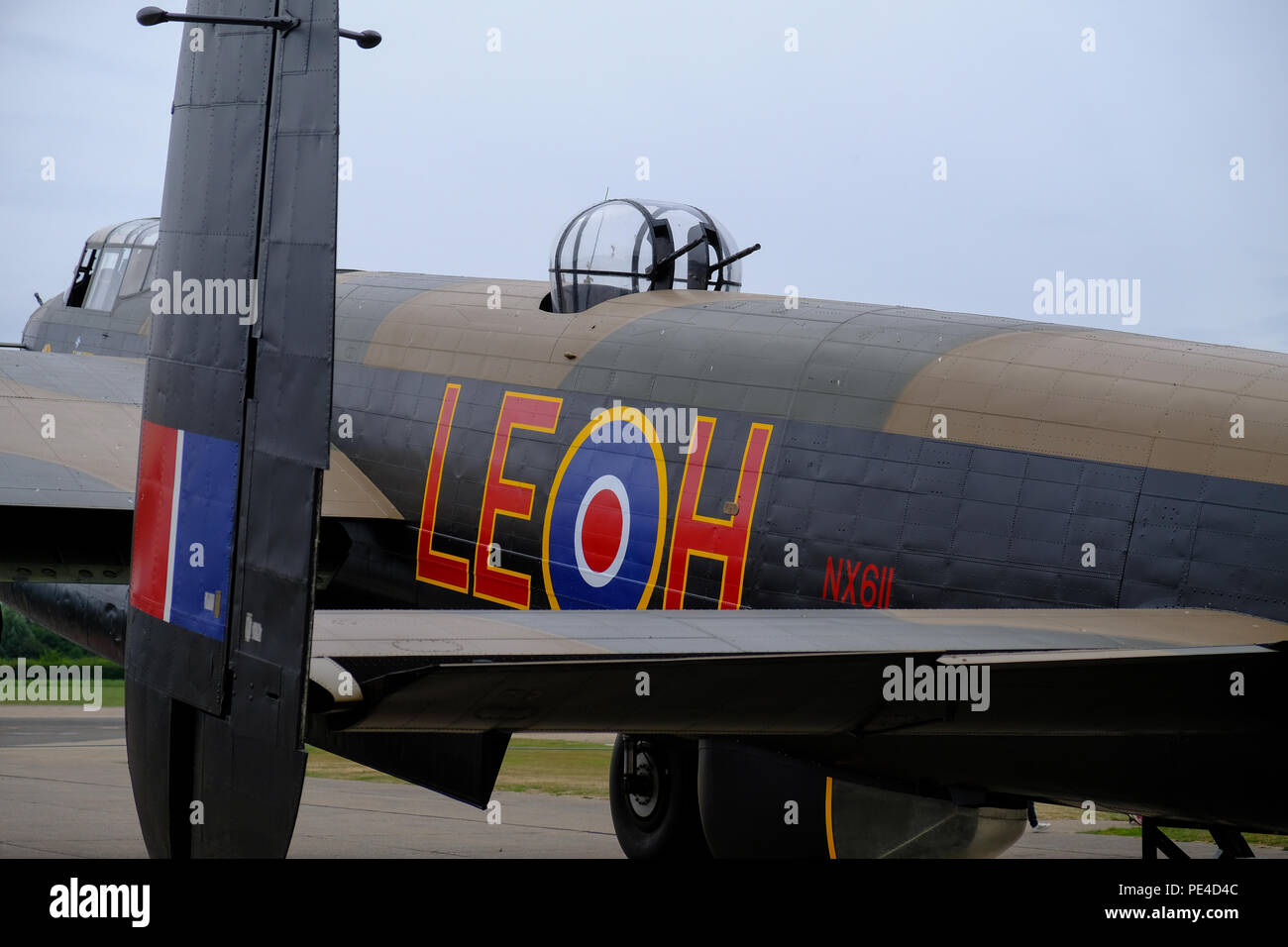 'Just Jane' Avro Lancaster - World War 2 British heavy bomber and one ...