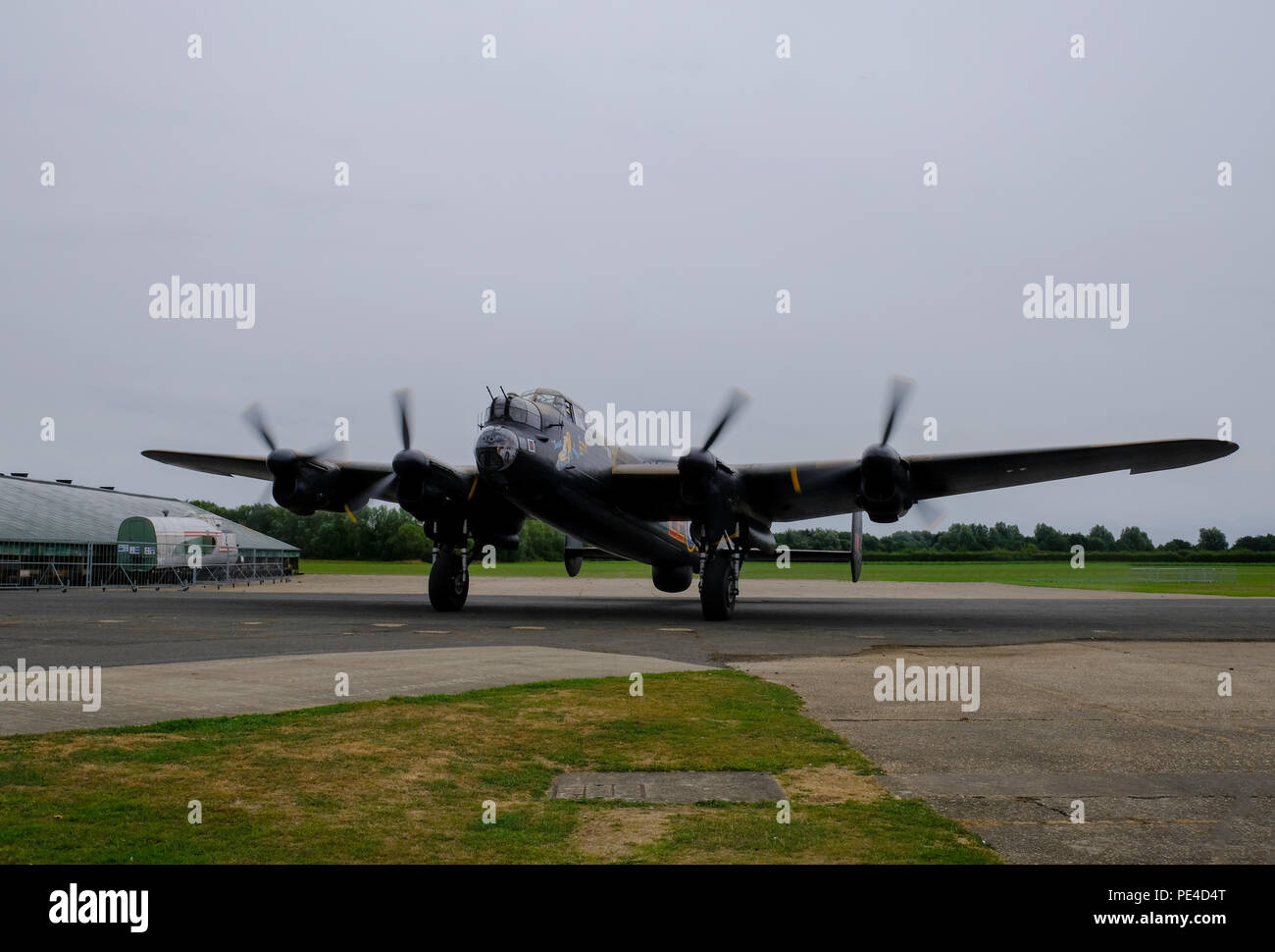 'Just Jane' Avro Lancaster - World War 2 British heavy bomber and one ...