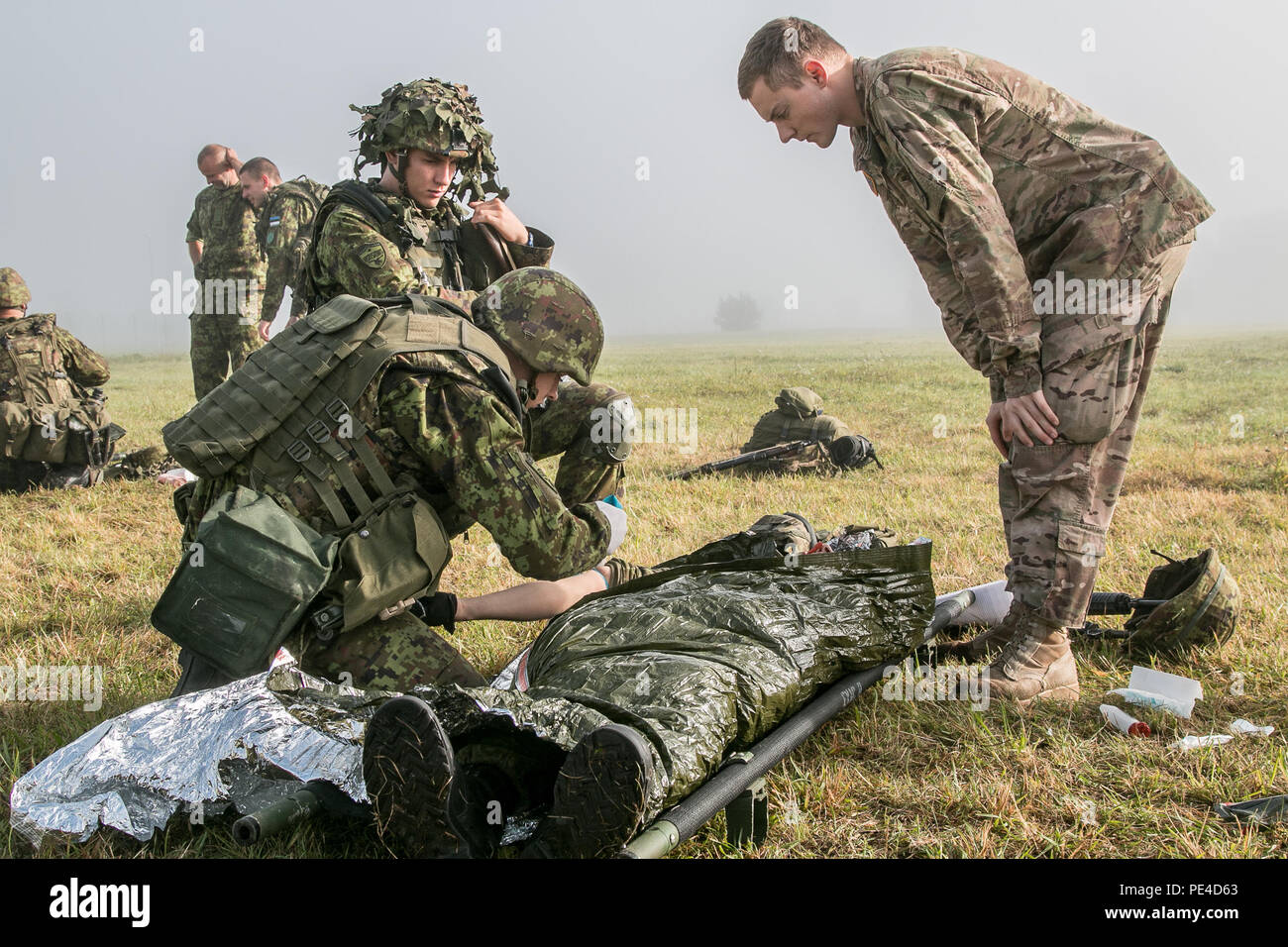 Sgt. Toomas Keskula of Scouts Battalion, 1st Brigade, Estonian Defense ...