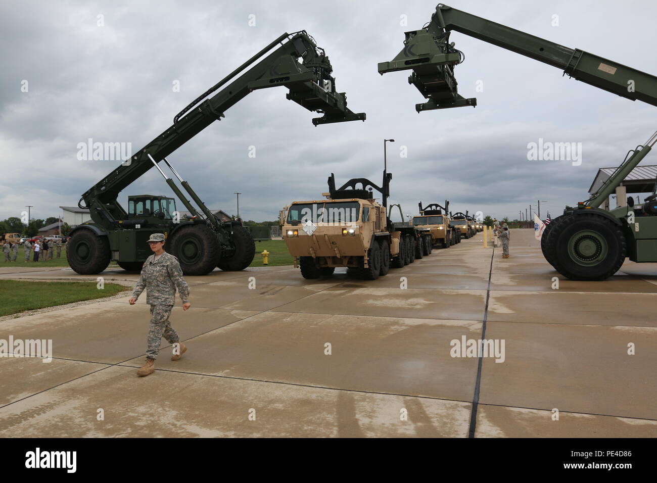 Pvt. Victoria A. Jones, an Army Reserve wheeled-vehicle mechanic and ...