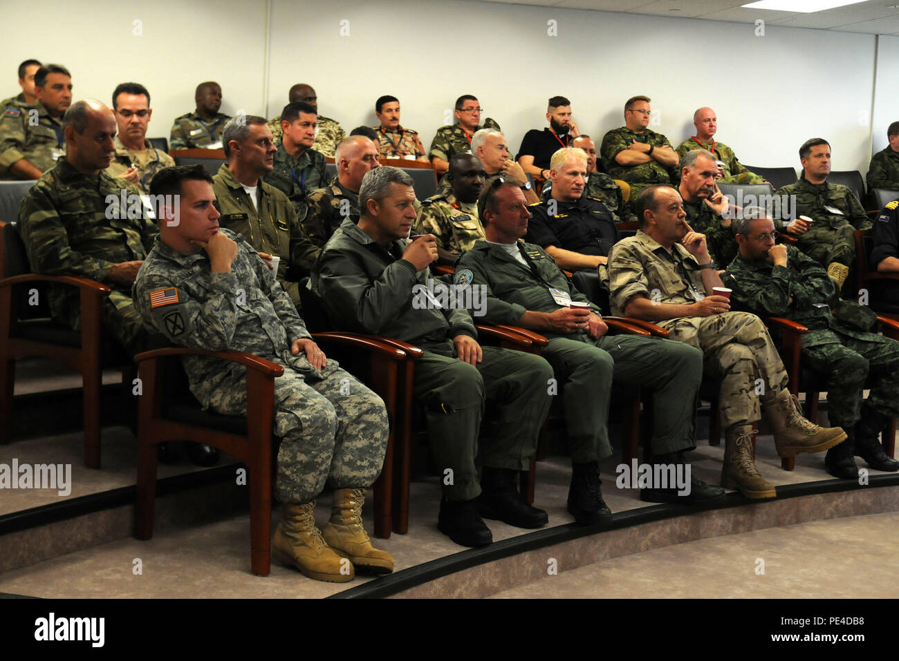 Defense attaches operations orientation program visit hi-res stock ...