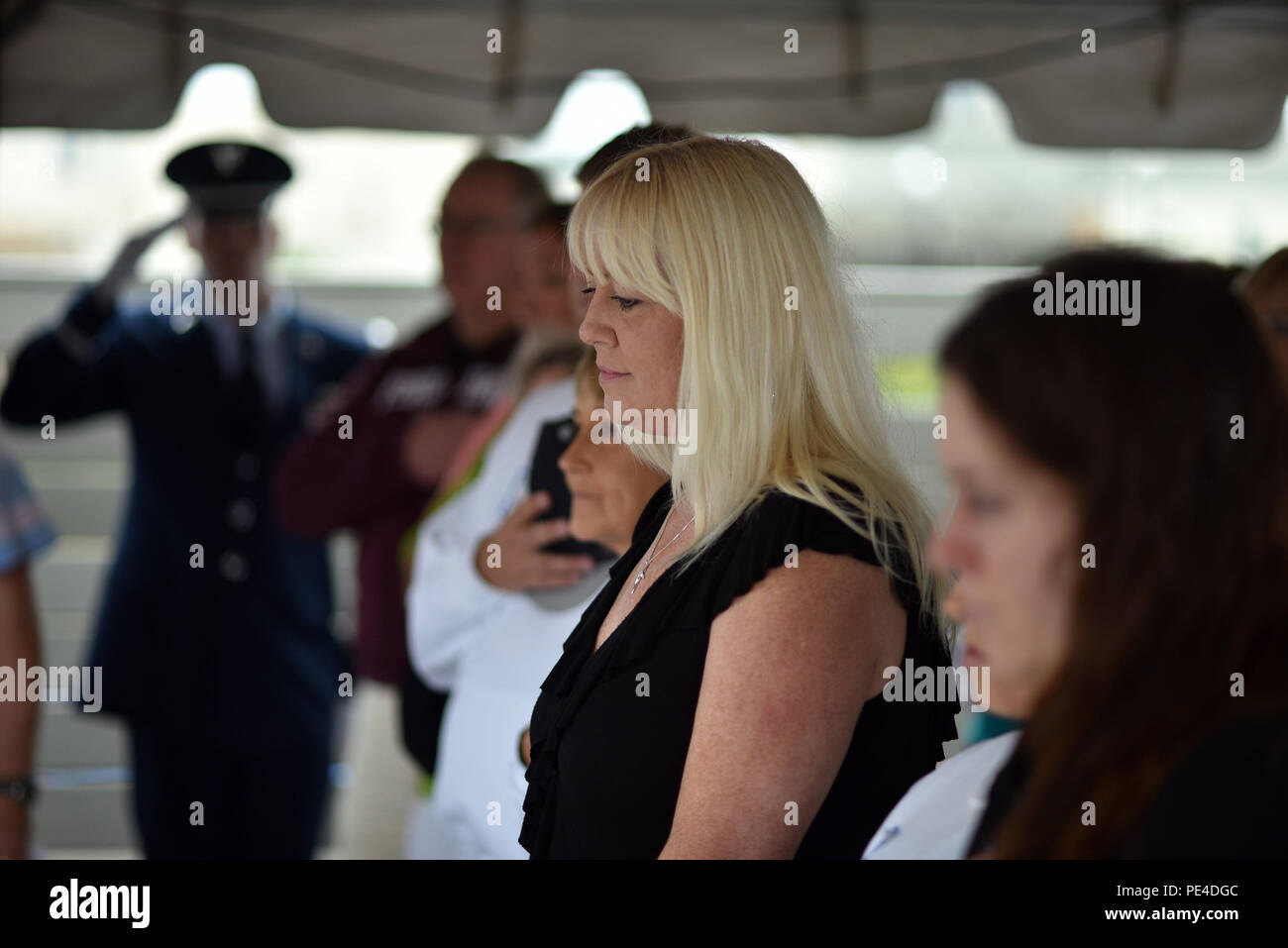 Staff Sgt. Michael Pennolino, a member of the 106th Honor Guard ...