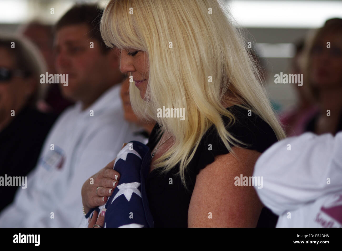 Staff Sgt. Michael Pennolino, a member of the 106th Honor Guard ...