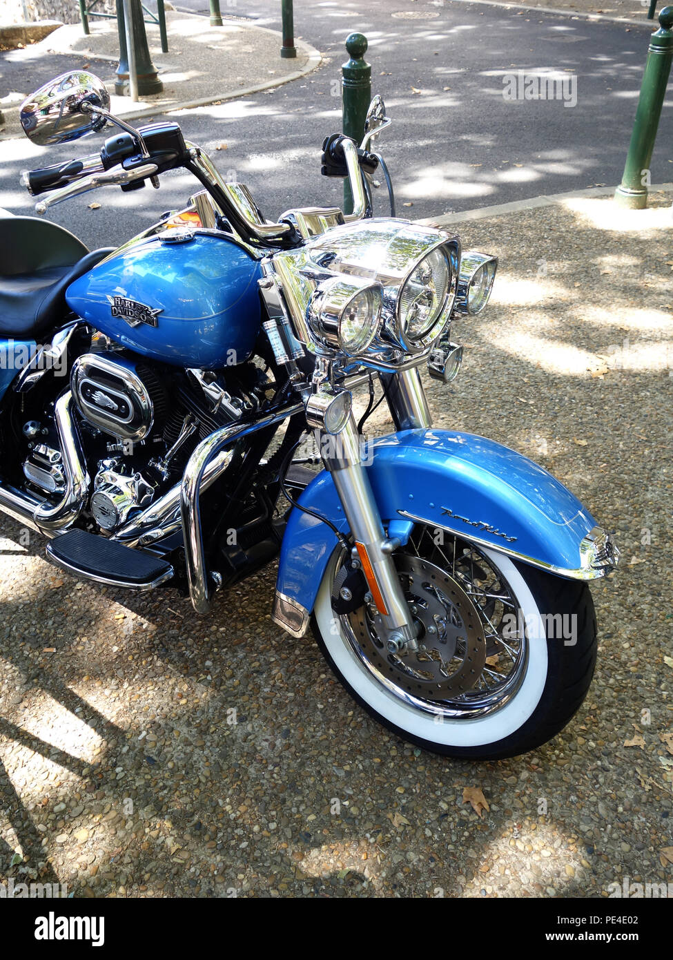 Blue Harley Davidson Stock Photos & Blue Harley Davidson Stock Images ...