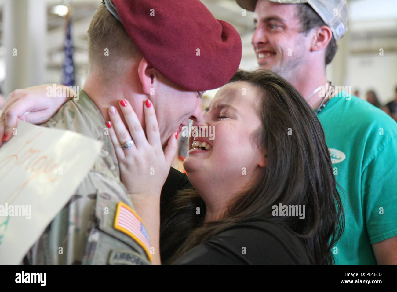 A paratrooper assigned to 3rd Brigade Combat Team, 82nd Airborne ...