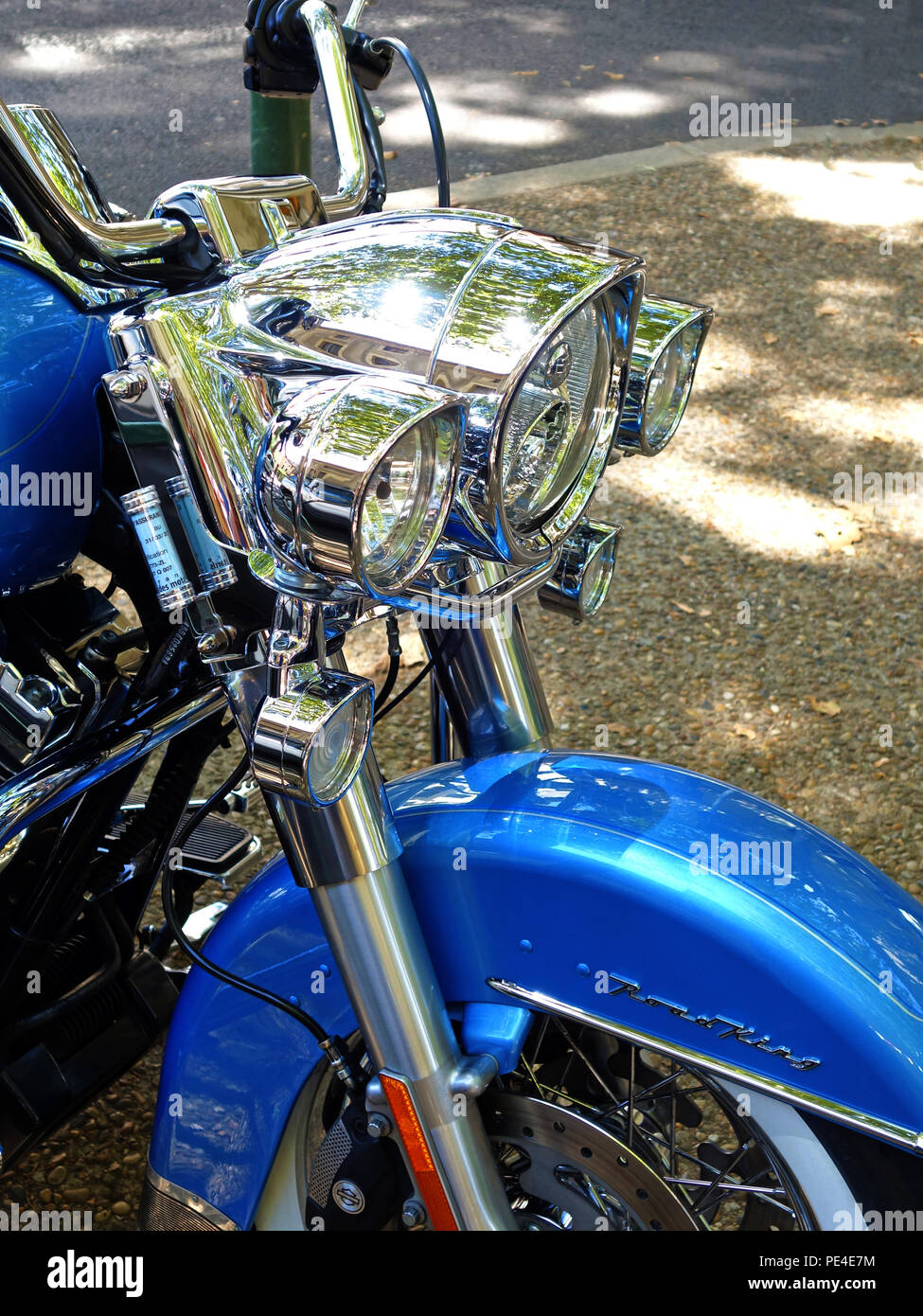 Blue Harley Davidson Stock Photos & Blue Harley Davidson Stock Images ...