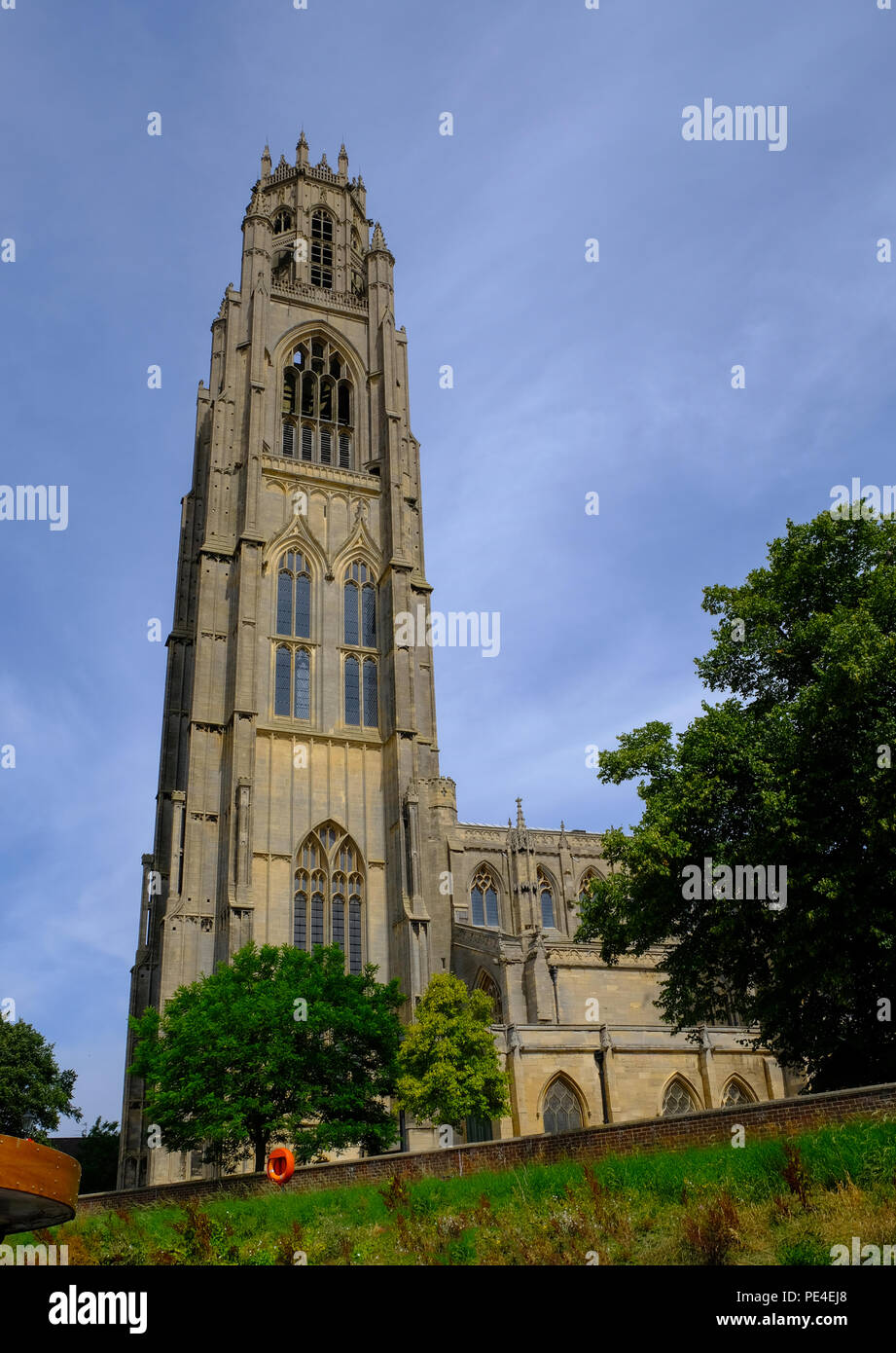 Boston Stump. the UK's tallest church tower, Lincolnshire, England ...