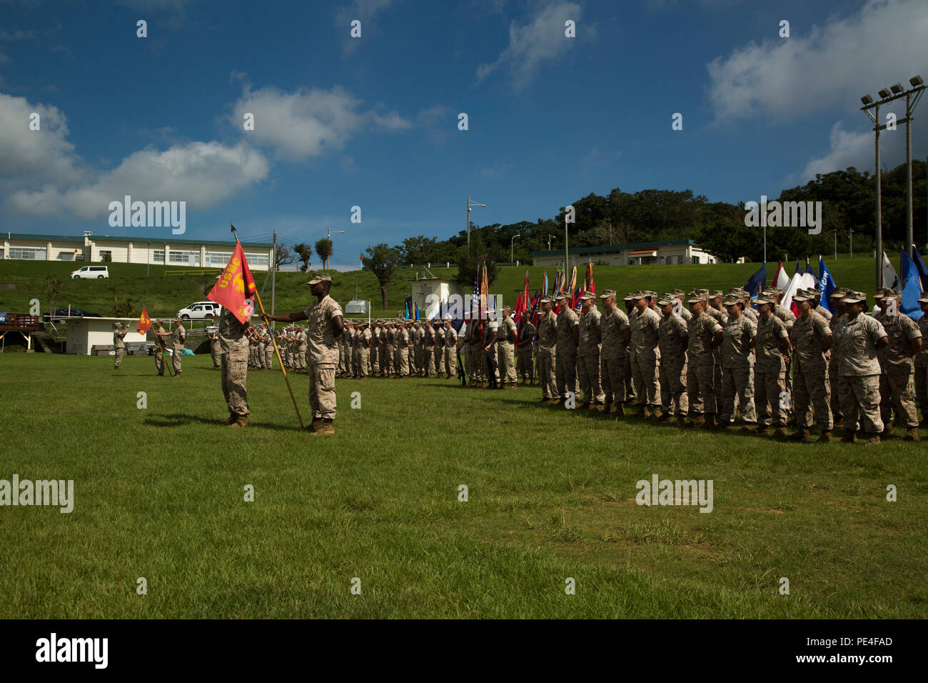 Marines with 3rd Marine Division honor their history as the III Marine ...